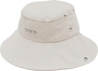 Jacquemus Femme, Accessoires, Blanc, Taille: 58 CM Le Bob De-N&icirc;mes