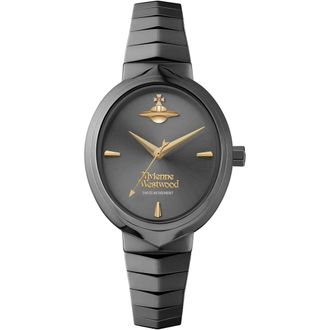 Vivienne Westwood Uhr - Quarzuhr Armour Watch - Gr. unisize - in Schwarz - f&uuml;r Damen