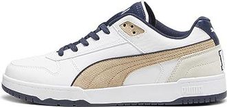 Puma Puma Unisex Adults Rbd Game Low Retro Club Sneakers, Puma White-Club Navy-Prairie Tan, 46 EU