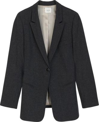 Alysi Wollblazer - - Jackets - Damen - Grau - M