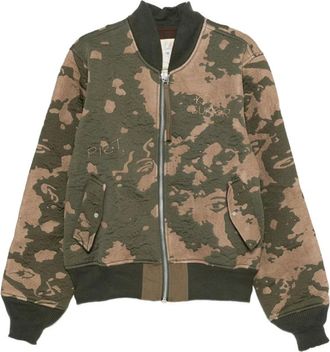 KidSuper Studios Homme, Vestes, Vert, Taille: XL Colab-04 Piet Colla Bomber Jacket