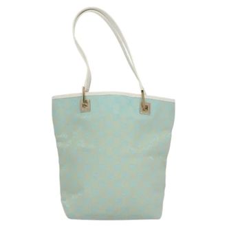 Gucci Pre-owned Toile sacs-gucci - Femme - Pre-owned - Bleu - Taille: ONE Size