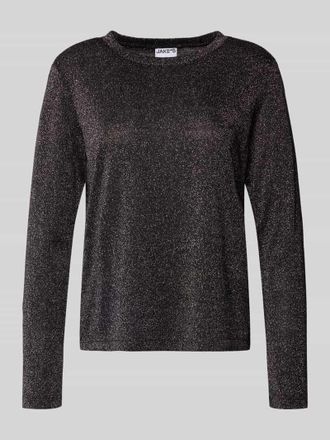 Jake*s Casual Longsleeve mit Rundhalsausschnitt
