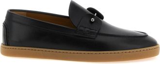 Christian Louboutin Homme, Chaussures, Noir, Taille: 43 1/2 EU Chambeliboat Chaussures Bateau