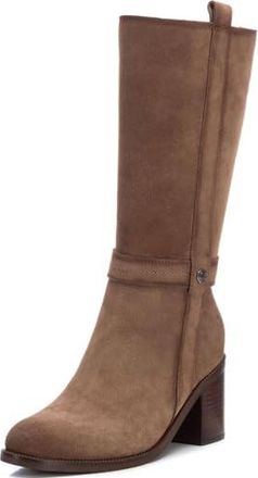 Carmela 160061, Botte Tendance Femme, Taupe, 36 EU