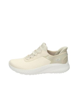 Skechers Damen, Freihändige Slip-ins - in Farbe BOBS Squad Chaos, Off White Mesh, 38.5 EU