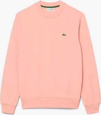 Lacoste Sweatshirt in Fleece-Qualit&auml;t mit Krokodil-Aufn&auml;her, Classic Fit in
