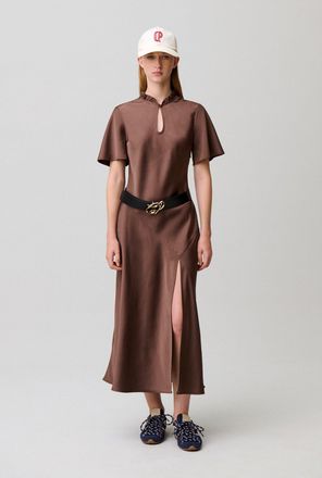 Claudie Pierlot Flie&szlig;endes Midi-Kleid