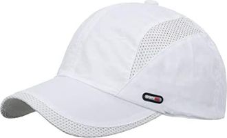 Generic Chapeau l&eacute;ger pour homme - Pour le sport, lescalade, la plage, la plage, le soleil, blanc, Taille unique