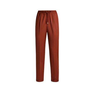 Kiton Woll-Kordelzug-Hose - - Trousers - Damen - Rot - L