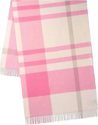 Mulberry Gro&szlig; karierter Merinowollschal - - Accessories - Damen - Mehrfarbig - ONE SIZE