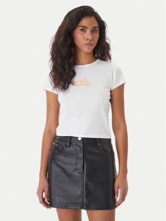 HUGO BOSS T-Shirt Dichroma_B 50560769 Wei&szlig; Slim Fit