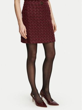 Guess Trapezf&ouml;rmiger Rock G6BD05 W4326 Dunkelrot Regular Fit