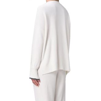 Brunello Cucinelli Cashmere Sweater - White
