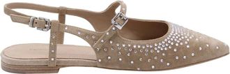 Kennel & Schmenger Femme, Chaussures, Beige, Taille: 40 EU Sanson Slingback Ballerina