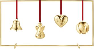 Georg Jensen Weihnachtsdisplay - Gold plattiert Edelstahl - freistehend