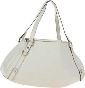 Gucci Sac cabas vintage Pre-owned - Femme - Pre-owned - Blanc - Taille: ONE Size