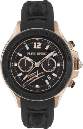 Plein Sport Homme, Accessoires, Noir, Taille: ONE Size Warrior Tech Chronograph Ps6Ba0624