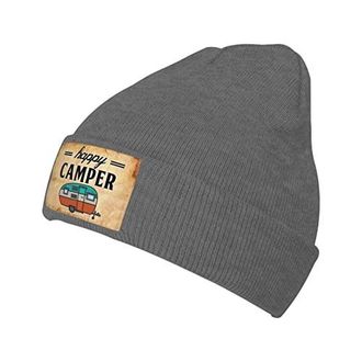 Generic Bonnet Chasse Camping en Camping Douillet Knit Beanie Élégant Watch Hat pour Ski Homme Hiver