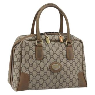 Gucci Pre-owned Cuir sacs-main - Femme - Pre-owned - Beige - Taille: ONE Size
