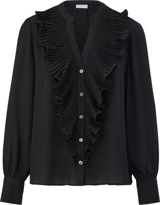 s.Oliver Black Label Bluse mit R&uuml;schen