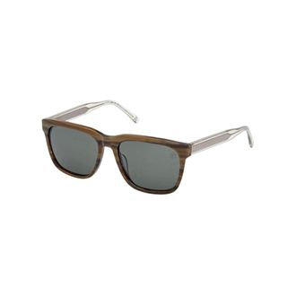 Timberland Homme, Accessoires, Vert, Taille: 56 MM Lunettes de soleil carr&eacute;es