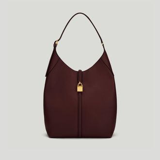 DeMellier The Large Siena Bucket Grain fin bordeaux DeMellier