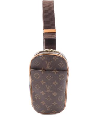 Louis Vuitton sac banane Pochette Ganju (2004) - Marron