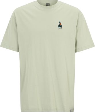 Iriedaily Herren T-Shirt What The Duck Bio-Baumwolle Relaxed Fit M Light sage