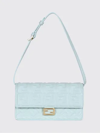 Fendi Tube Mini-Wallet-on-Chain-Tasche aus Kalbsleder mit FF-Monogramm