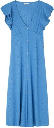 Springfield Damen Modern Kleid, Blues, XS
