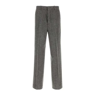 Maison Margiela Wool Tailored Hosen - - Trousers - Herren - Grau - L