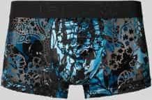 HOM Slim Fit Trunk mit floralem Allover-Print Modell Fremont