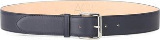 AGL G&uuml;rtel - G&uuml;rtel aus Leder - Gr. 100 - in Blau - f&uuml;r Damen