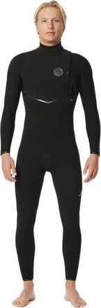 Rip Curl Mens E Bomb 5/3mm GBS Zip Free Wetsuit 14SMFS - Black Rip Curl Mens Size - M