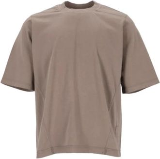 Rick Owens Du02F6252Rnp34 T-Shirt - - Tops - Herren - Braun - ONE SIZE