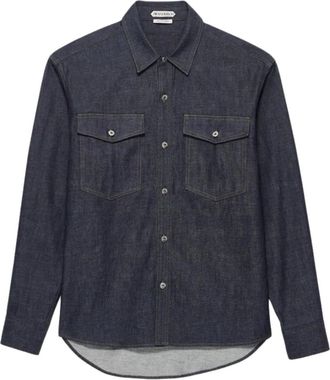J.W.Anderson Homme, Chemises, Bleu, Taille: S Chemise en denim oversize