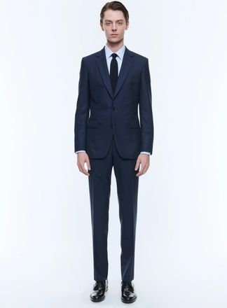 Fursac Costume ajust&eacute; en laine Prince de Galles - Taille 54 - Homme