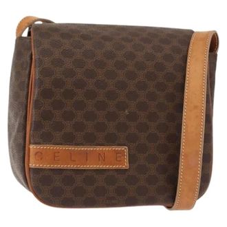 Celine Sac bandouli&egrave;re vintage Pre-owned - Femme - Pre-owned - Brun - Taille: ONE Size