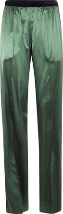 Tom Ford Stretch Silk Satin Pj Pants