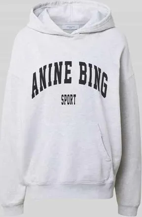 Anine Bing Oversized Hoodie mit Logo-Print