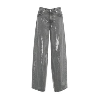 Nine In The Morning Femme, Jeans, Gris, Taille: W28 Gea Jeans