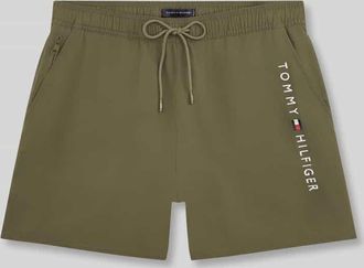 Tommy Hilfiger Badehose mit Label Print