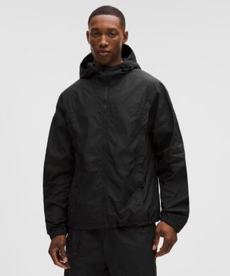 lululemon UV-Protective Ventilated Hiking Jacket pour Hommes - Noir - Taille 2XL