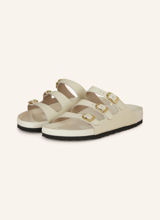 Birkenstock Pantoletten Florida Exq Lena Hs weiss