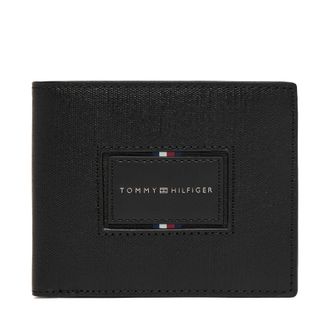 Tommy Hilfiger Geldb&ouml;rse Tommy Hilfiger Th Foundation Cc And Coin AM0AM14506 Schwarz