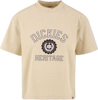 Dickies TShirt print&eacute; Oxford - - Tops - Damen - Beige - S