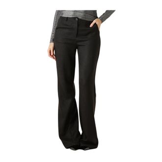 Ydence Pants Leona Tall - - Trousers - Damen - Schwarzk - S