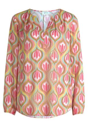 Cartoon Schlupfbluse Damen mit Muster