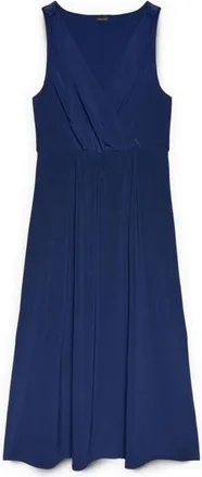 Fiorella Rubino Femme, Robes, Bleu, Taille: 40 FR Robe Dream avec d&eacute;collet&eacute; en V